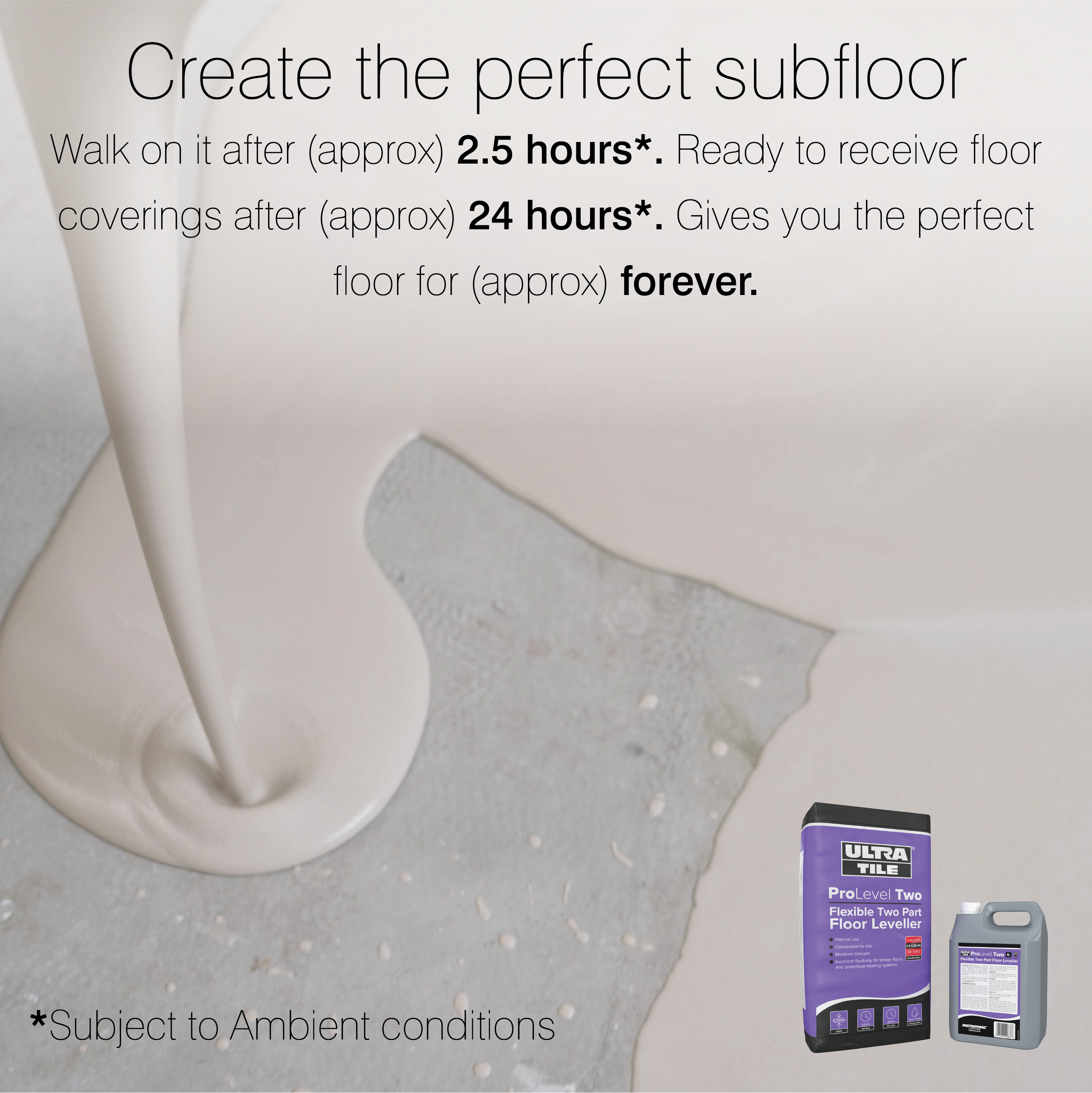 UltraTile ProLevel Two 2-Part Floor Self Levelling Compound | Lowest Price