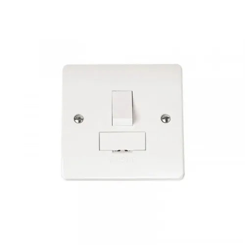 Scolmore Click Mode 13A DP Switched Fused Spur White | Lowest Price